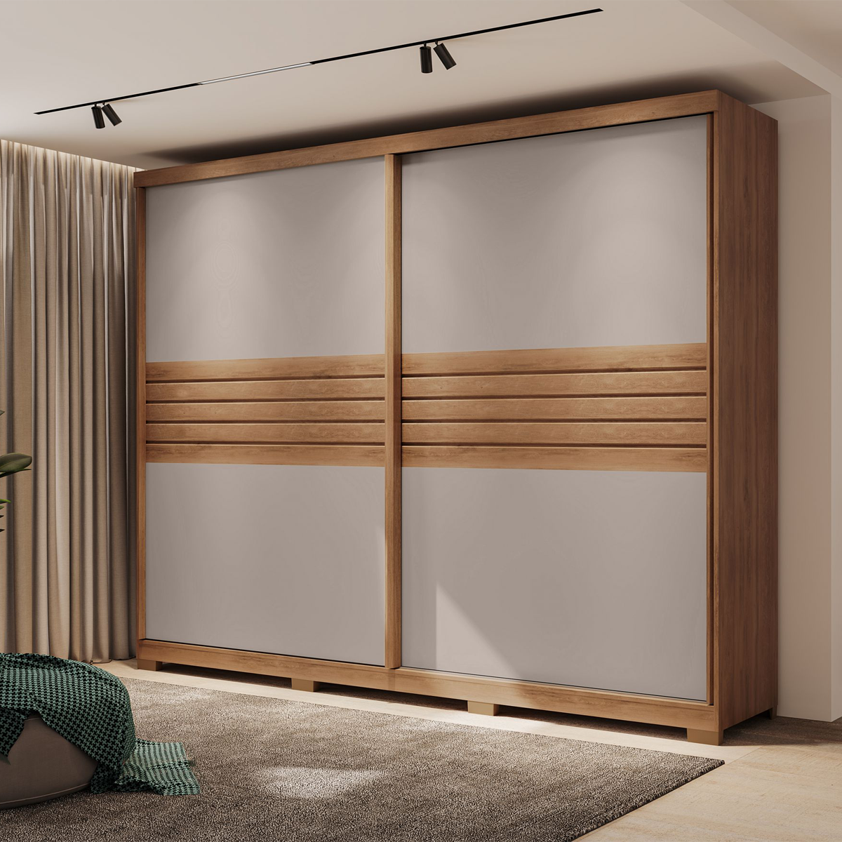 ROUPEIRO CARRARO MAGNUM 1175 2,24X2,37 FREIJO AVEL - CARRARO