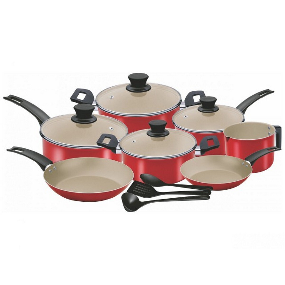 Conjunto Panelas Alumínio 10 Peças Alcast - ALCAST