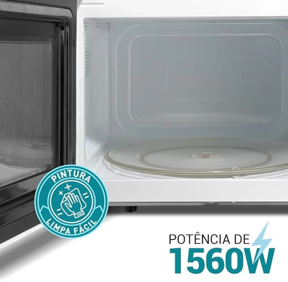 110V FORNO MICROONDAS PHILCO PMO42EB 42L BRANCO - PHILCO