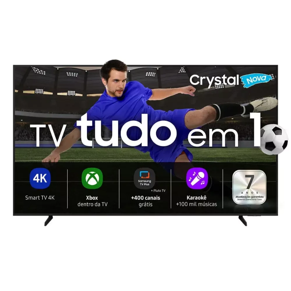 TV SAMSUNG SMART 65 CRYSTAL 4K UN65U8100FGXZD PTO - SAMSUNG
