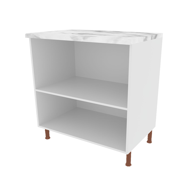 BALCÃO 0,80 INDEKES GOLD C TAMPO 2PT BRANCO - INDEKES