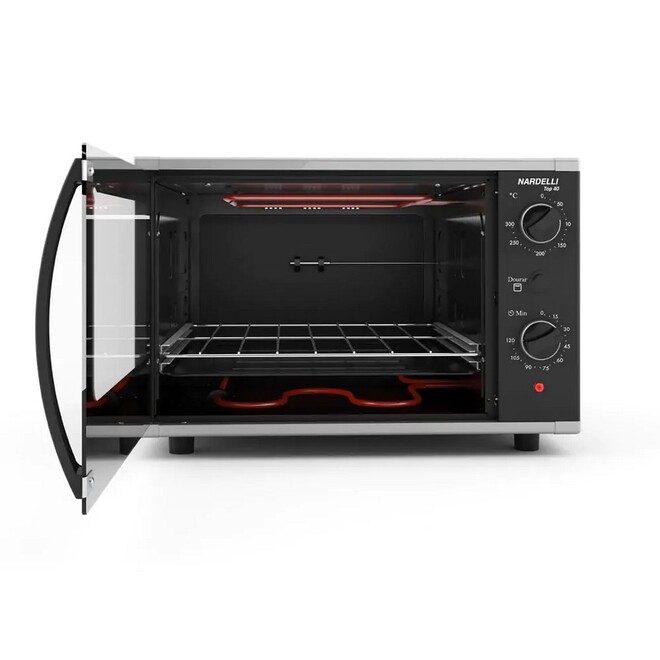 Forno Top 40 40 Litros Preto Nardelli - NARDELLI