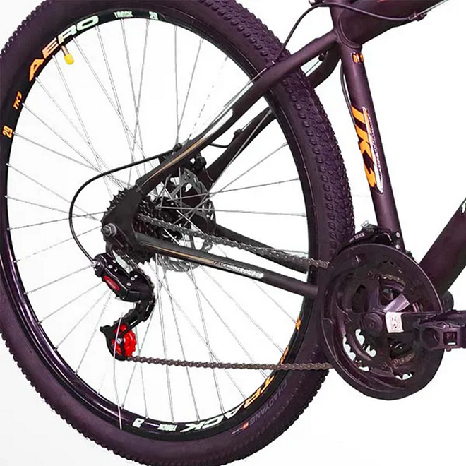 BICICLETA TRACK ARO 29 NINER 21V PRETO FOSCO - TRACK & BIKES E TRACK